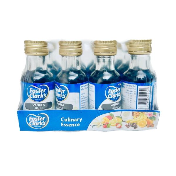 Foster Clark's Vanilla Culinary Essence - Pack 12x28ml | Tropical Engros