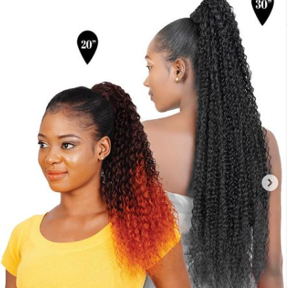 Postiche / Ponytail SublimeSB QuickStyler Jerry CURL - 20" #1, 2, 27 ...