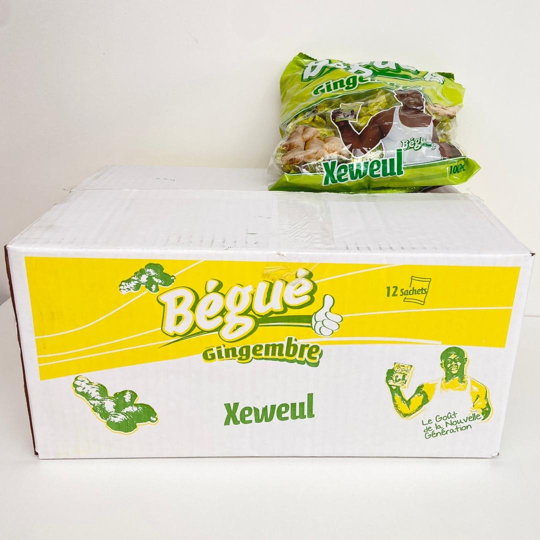 BEGUE Ginger Candies ct.12bags x100pcx4g | Tropical Engros
