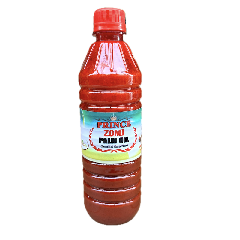 Palm Oil ZOMI (Togo) Huile de Palme - Prince - 500ml | Tropical Engros