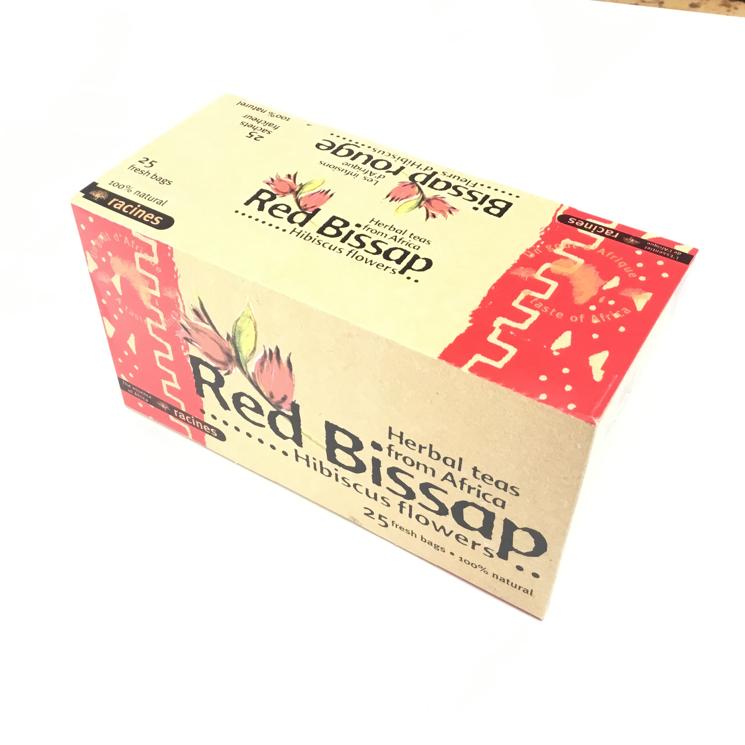 Herbal Tea Bissap Red Hibiscus - Racines - Crt. 10 x 25 teabags ...